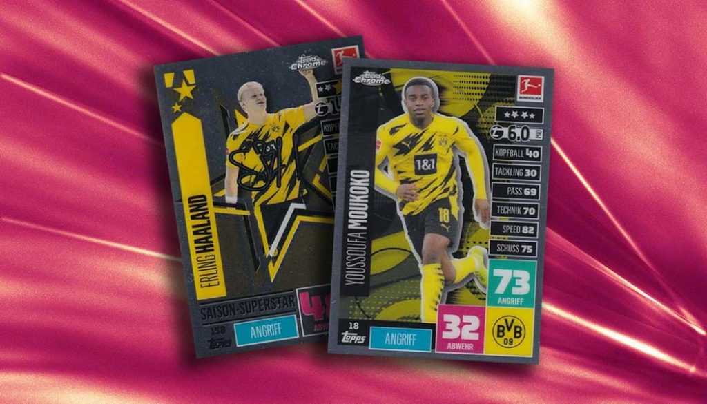 2020-21 Topps Chrome UEFA Champions League Match Attax Checklist