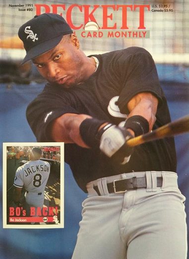 Bo Jackson Beckett Magazine Covers of the 1980s and '90s Ranked