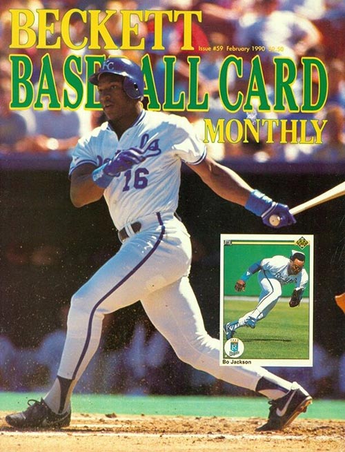 Bo Jackson Beckett Magazine Covers of the 1980s and '90s Ranked
