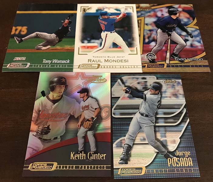 2001 Topps Fusion Baseball Box Break and Breakdown