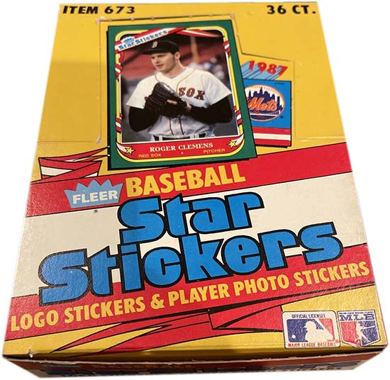 1987 Fleer Star Stickers Baseball Box Break, Review and Breakdown