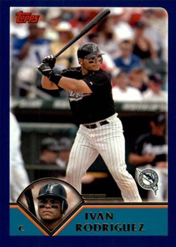 Instant PC: 10 Career-Defining Ivan Rodriguez Baseball Cards