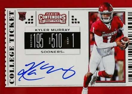 Kyler Murray Rookie Card Rankings and What's the Most Valuable