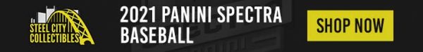 2021 Panini Spectra Baseball Checklist, Team Sets, Hobby Box Info