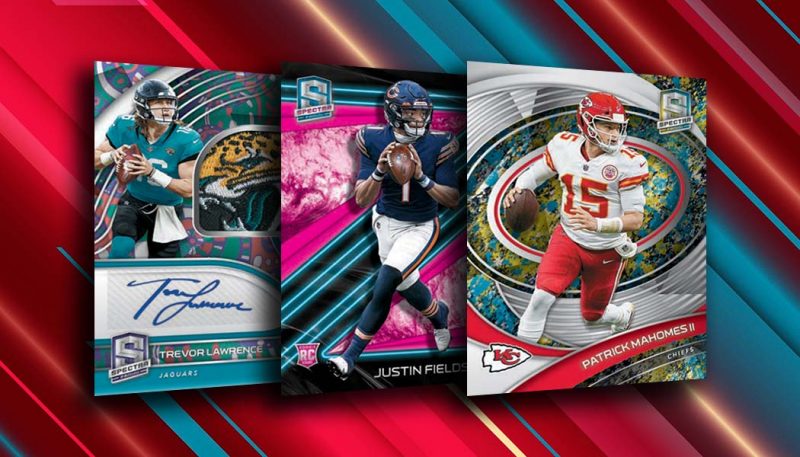 2023 Panini Spectra Football Checklist, Team Set Lists, Box Info