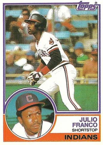Instant PC: 10 Career-Defining Julio Franco Cards - Beckett News