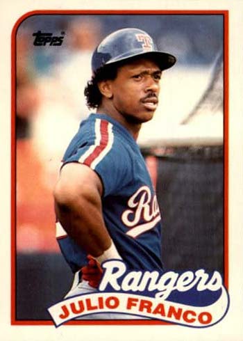 Instant PC: 10 Career-Defining Julio Franco Cards - Beckett News