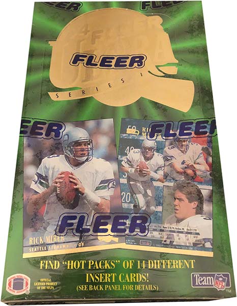 1994 Fleer Ultra Series 1 Football Box Break, Review and Breakdown