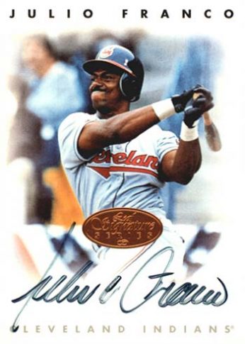 Instant PC: 10 Career-Defining Julio Franco Cards - Beckett News