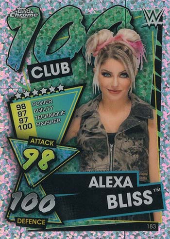2021 Topps Chrome WWE Slam Attax Checklist, Box Info, Autographs