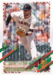 2021 Topps Holiday Baseball Checklist, Walmart Mega Box Info