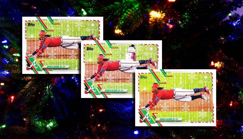 2021 Topps Holiday Baseball Checklist, Walmart Mega Box Info