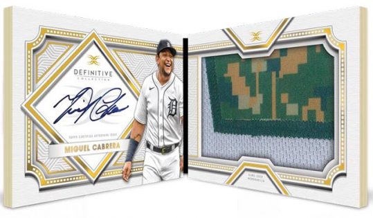 2022 Topps Definitive Collection Baseball Checklist, Hobby Box Info