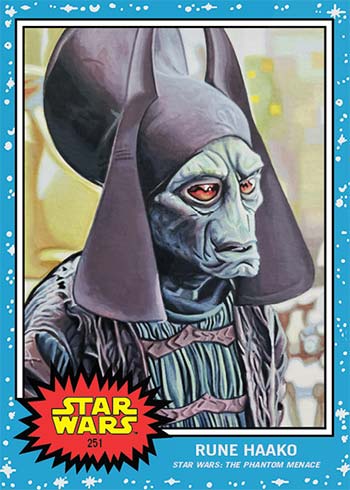 Topps-Star-Wars-Living-Set-251-Rune-Haako - Beckett News