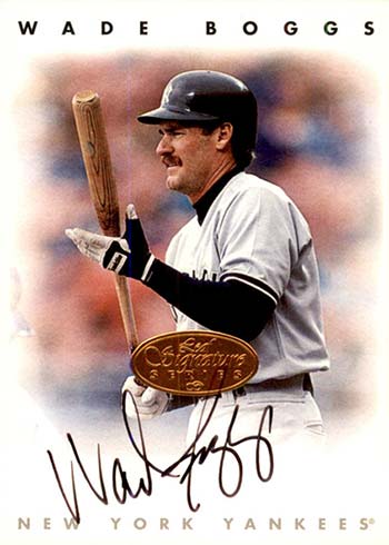 Instant PC: 10 Career-Defining Wade Boggs Baseball Cards - Beckett News