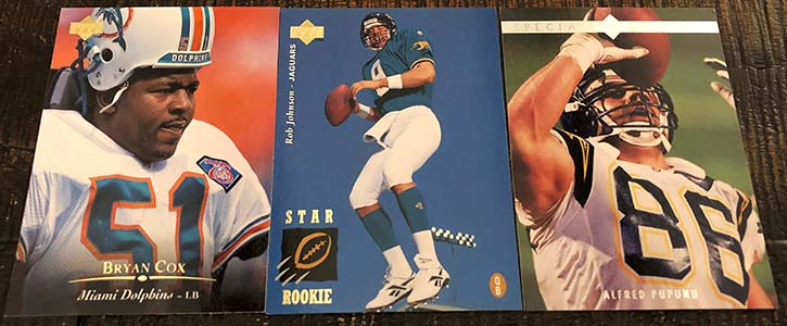 1995 Upper Deck Football Box Break, Review and Breakdown