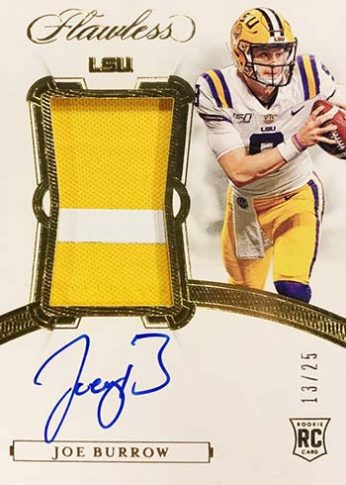Joe Burrow Rookie Card Rankings and What's the Most Valuable