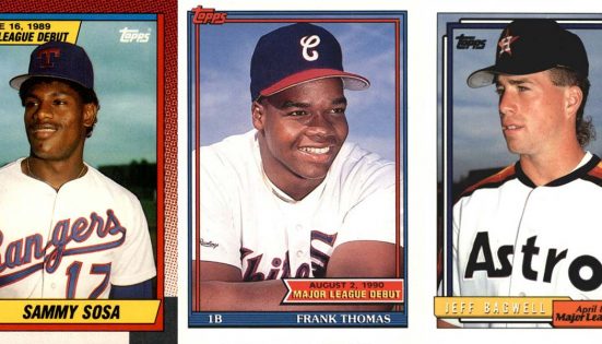 Topps Major League Debut Baseball Card Sets of the 1990s