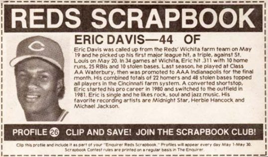 Eric Davis Rookie Card, Minor League and Early Cards Guide