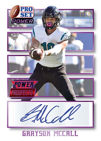 2021 Pro Set Power Football Checklist, Hobby Box Info, Release Date