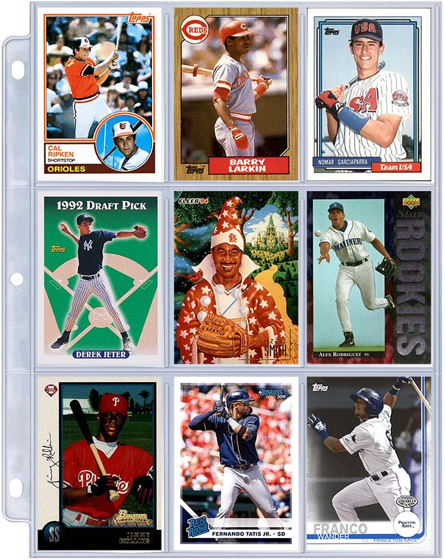 The $100 SS Baseball Card Starter Kit - One-Sheet Collections - Beckett ...