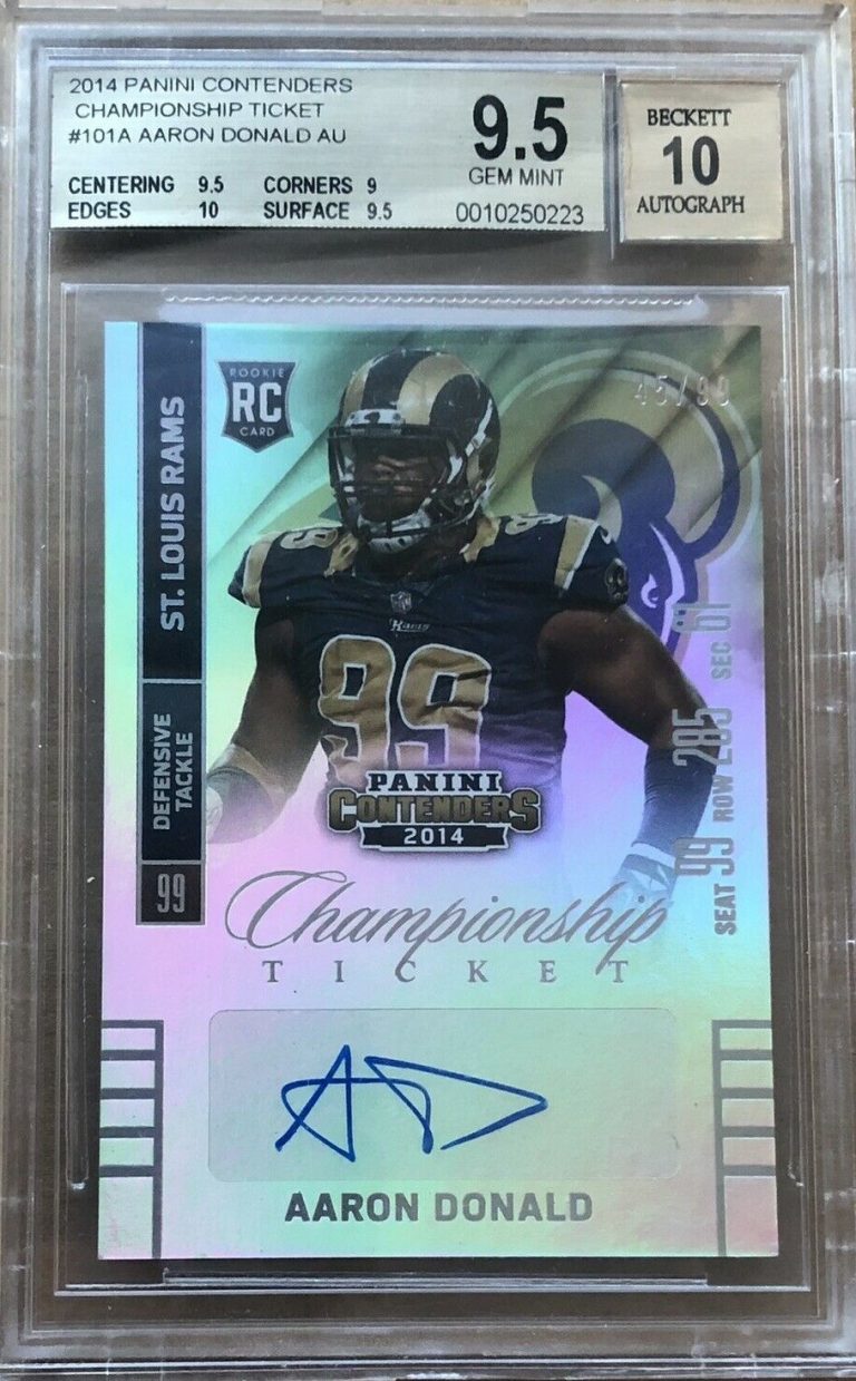 Zoned In On Aaron Donald - Beckett News