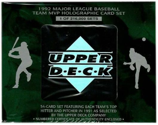 Upper Deck Holograms Baseball Card Sets of the 1990s - Box Set Boom