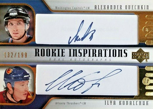 Alex Ovechkin Rookie Card Rankings: What's the Most Valuable