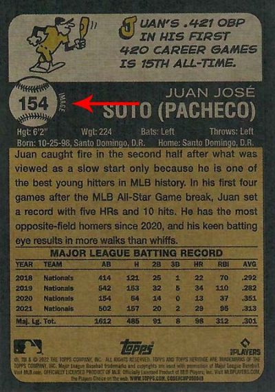 2022 Topps Heritage Baseball Variations Guide, SSP Gallery