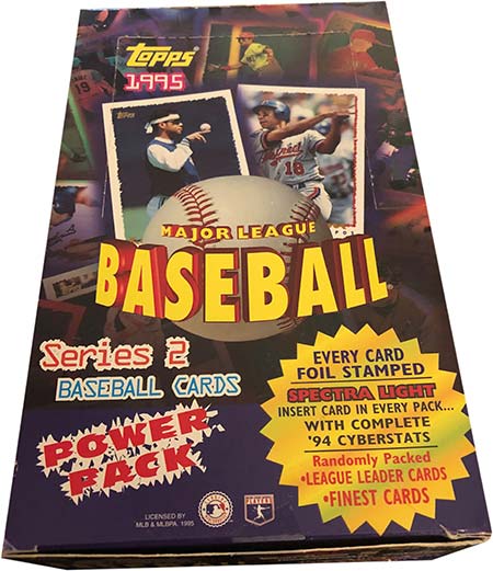 1995 Topps Series 2 Baseball Box Break, Review and Breakdown