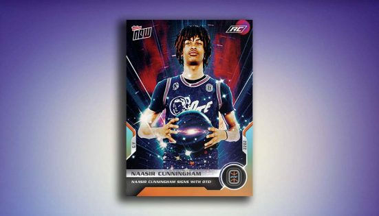Naasir Cunningham Gets First Basketball Card a Day After Signing with ...