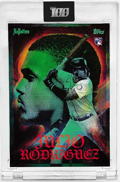 Topps Project100 Baseball Checklist, Project 100 Artists, Print Runs
