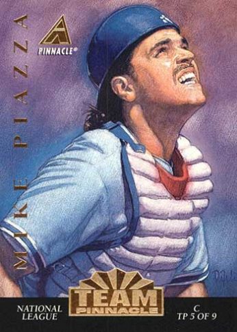 Insert Card Craze: Team Pinnacle Baseball Cards of the 1990s