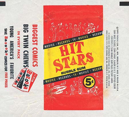 1957 Topps Hit Stars Reaches for the Stars - Beckett News