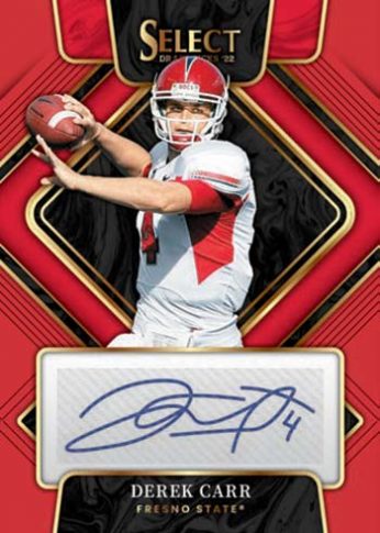 2022 Select Draft Picks Football Checklist, Hobby Box Info