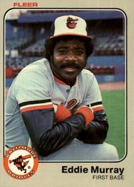 10 Career-Defining Eddie Murray Baseball Cards