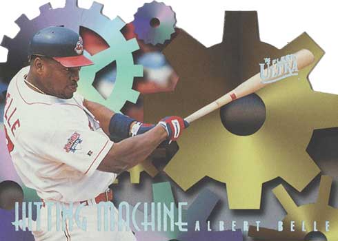 Insert Card Craze: Fleer Ultra Hitting Machines Baseball Cards of the ...