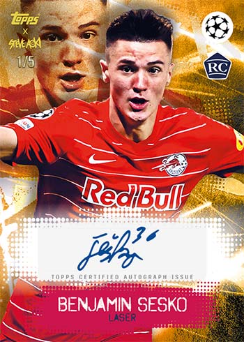 2021-22 Topps Steve Aoki Football Festival UEFA Checklist, Box Details