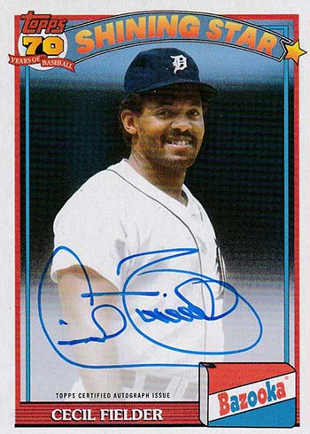 10 Career-Defining Cecil Fielder Baseball Cards