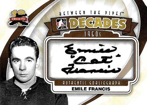 Emile Francis: Good-Bye to the Cat - Beckett News