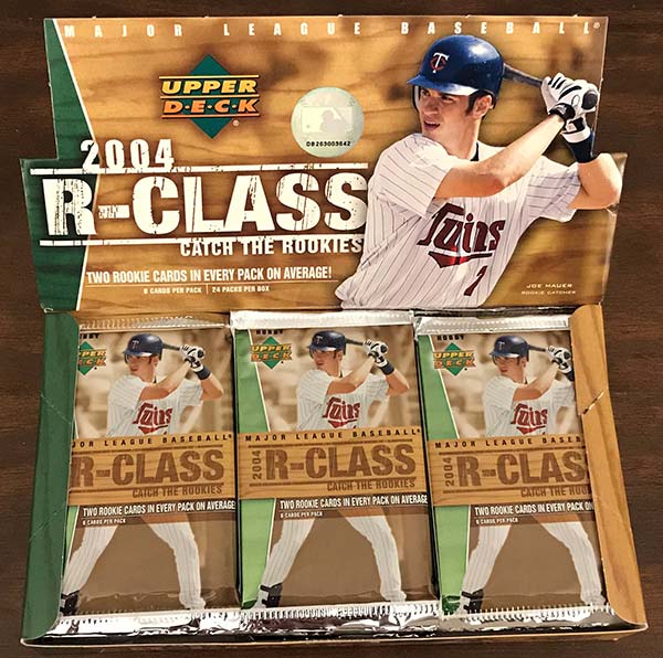 2004 Upper Deck R-Class Baseball Box Break, Review and Breakdown