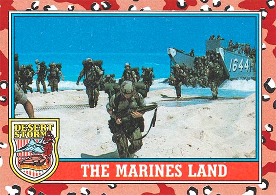 1953 Topps Fighting Marines Trading Cards History, Info, Checklist