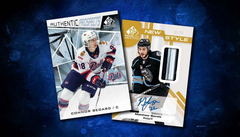 2022-23 SP Game Used Hockey Checklist, Team Sets, Box Info