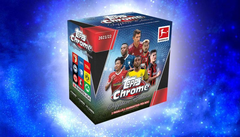 2024 Topps Chrome Sapphire UEFA Euro Checklist, Box Info
