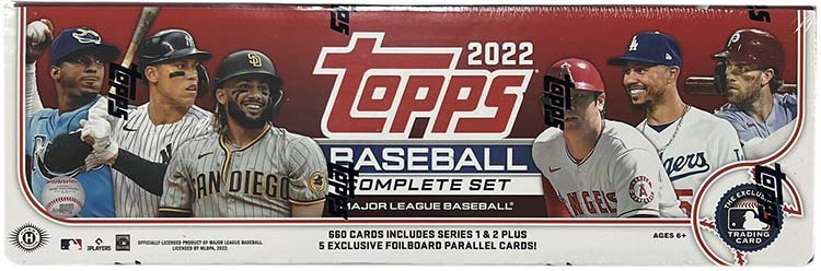 2022 Topps Baseball Factory Set Checklist, Retail Exclusives