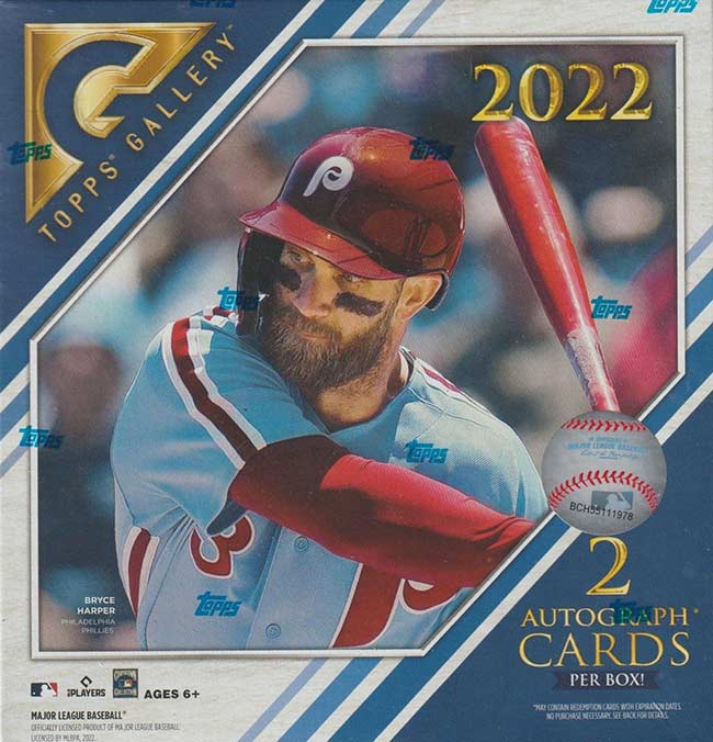 2022 Topps Gallery Baseball Checklist, Box Info, Team Set Lists