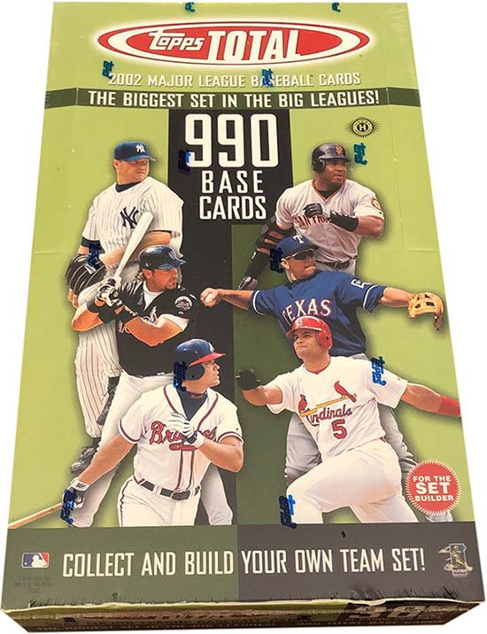 2002 Topps Total Baseball Box Break, Review and Breakdown