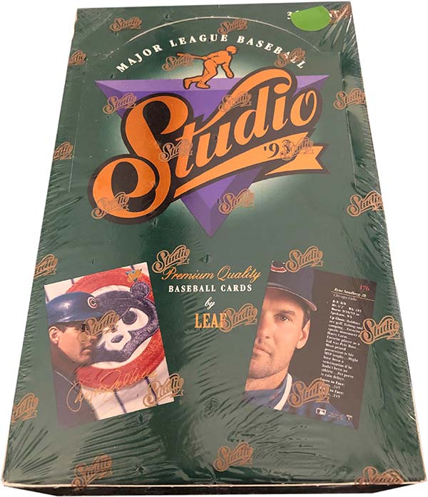 1993 Studio Baseball Box Break, Review and Breakdown