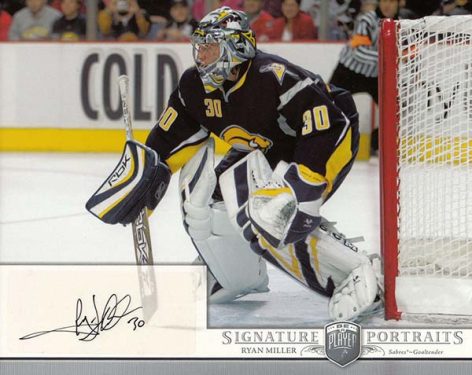 10 Career-Defining Ryan Miller Hockey Cards