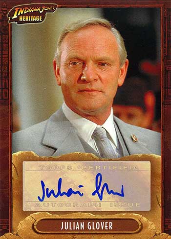 Top 10 Franchises with Julian Glover Autographs